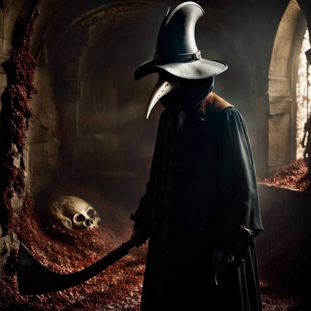 Black Death MD - AI Generated Artwork - NightCafe Creator