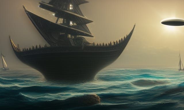 Goofy ship - AI Generated Artwork - NightCafe Creator