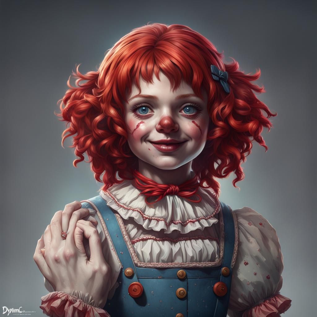 Raggedy Ann - AI Generated Artwork - NightCafe Creator