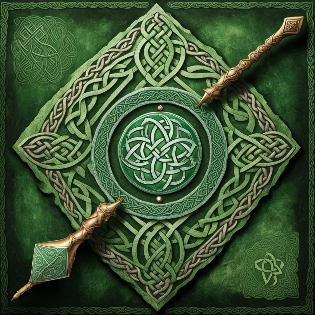 Celtic spell - AI Generated Artwork - NightCafe Creator