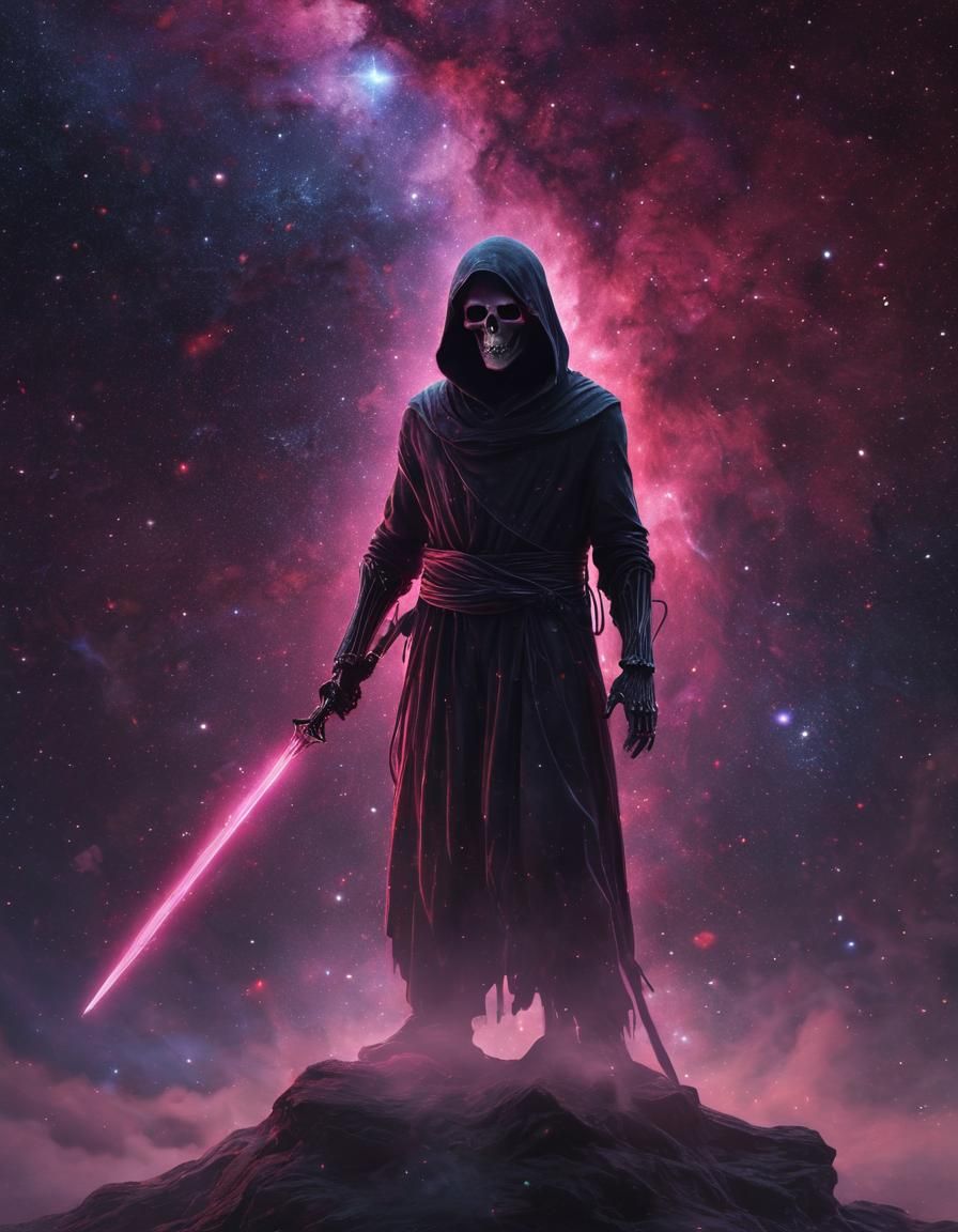 The Reaper in a galaxy far, far away - AI Generated Artwork - NightCafe ...