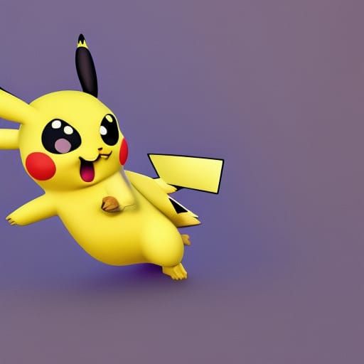 Pikachu - AI Generated Artwork - NightCafe Creator