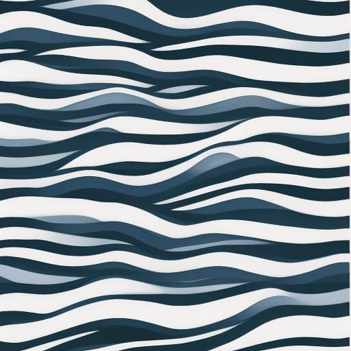 Waves, illustration by Bridget Riley - AI Generated Artwork - NightCafe Creator