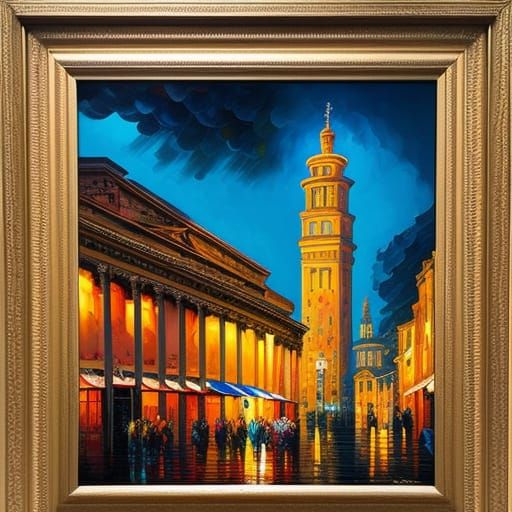 The Painting - AI Generated Artwork - NightCafe Creator