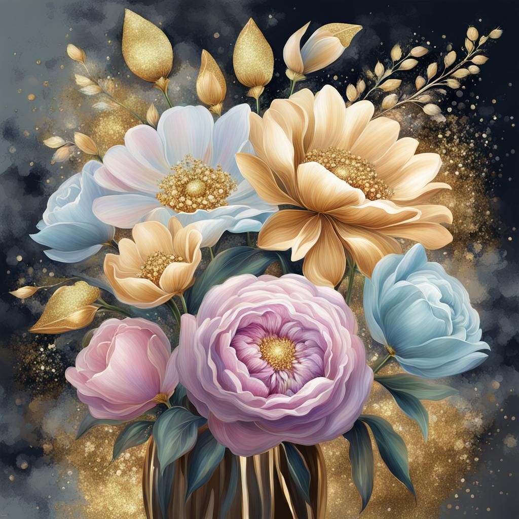 Flowers - AI Generated Artwork - NightCafe Creator