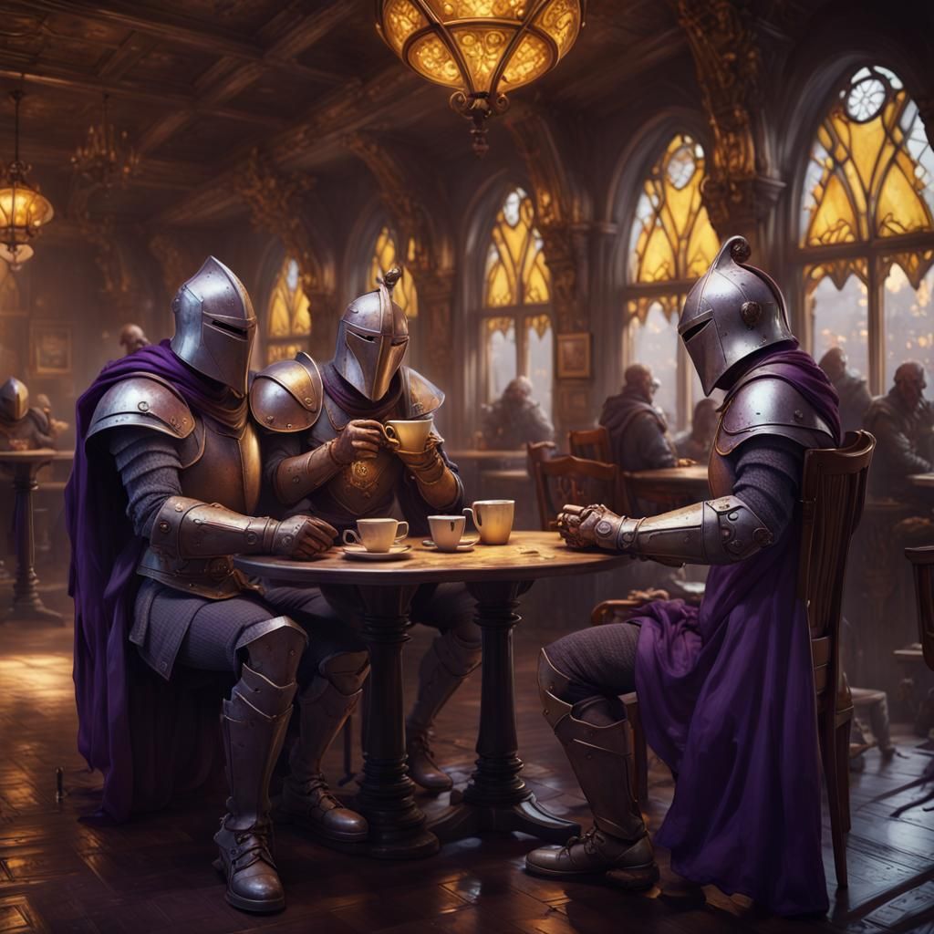 Knight Cafe - AI Generated Artwork - NightCafe Creator