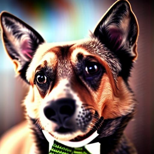 Dopey dog. - AI Generated Artwork - NightCafe Creator