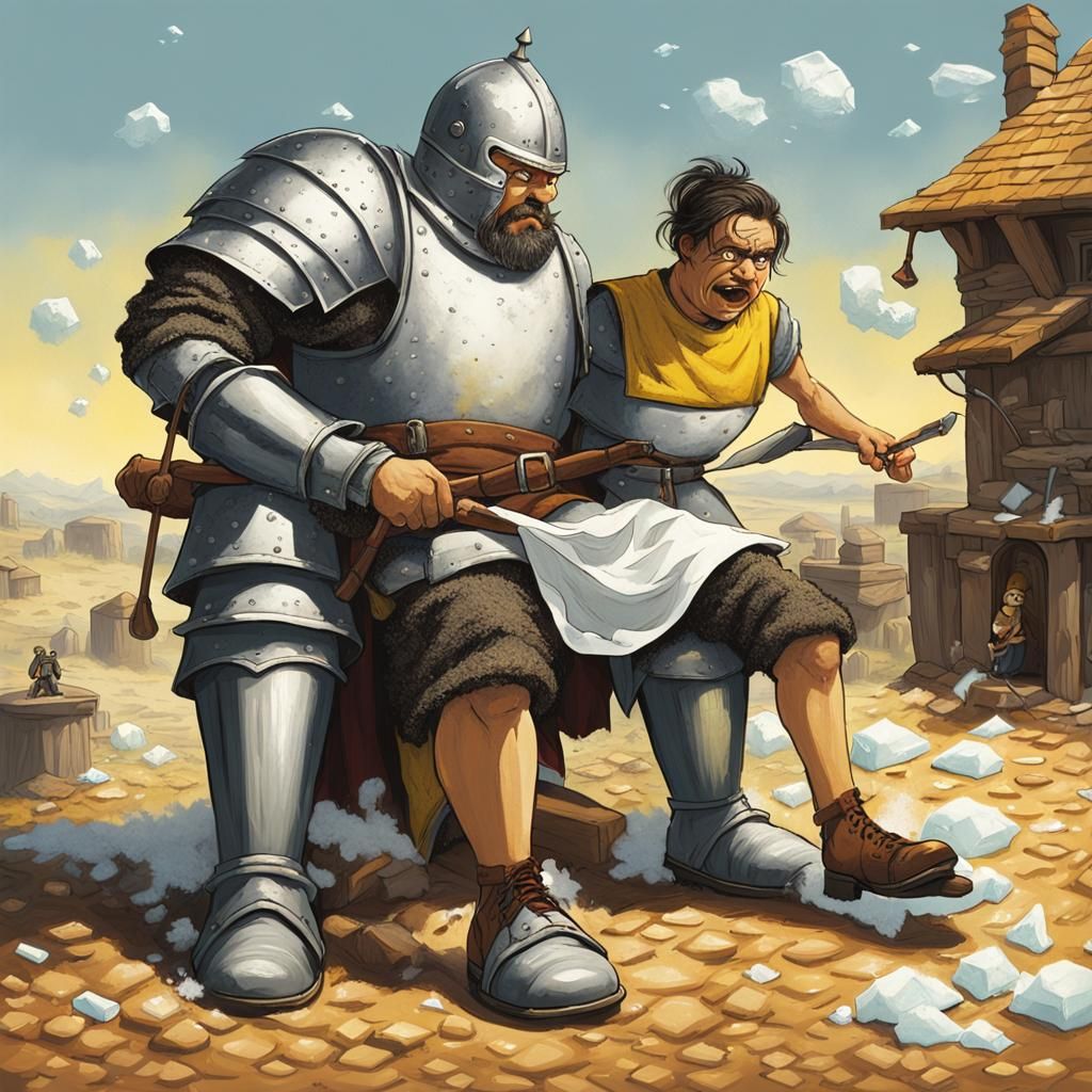 The Medieval Knight and His Strange Sidekick Series, Vol 4 - AI ...