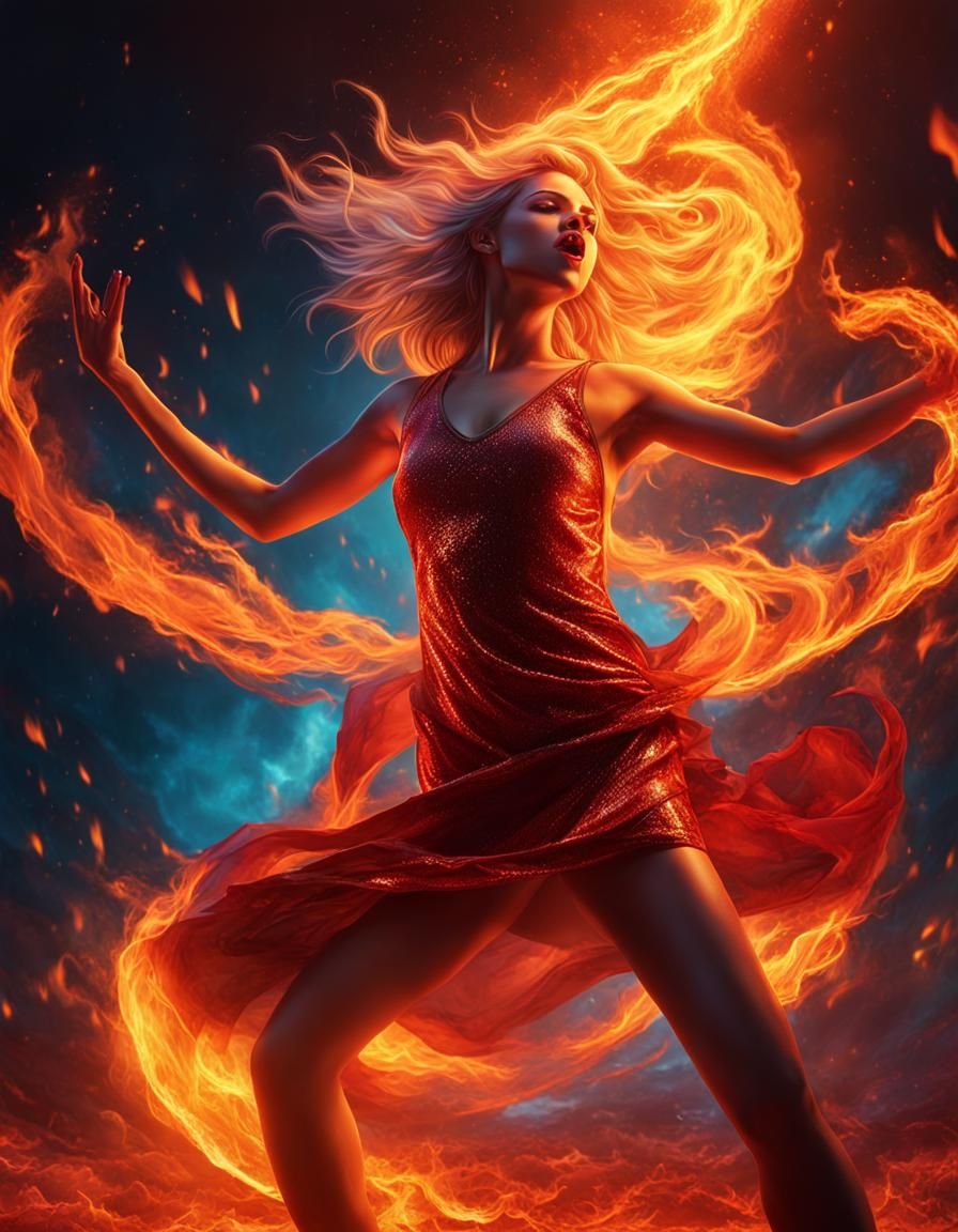 Hell Dance I💃🔥 - AI Generated Artwork - NightCafe Creator
