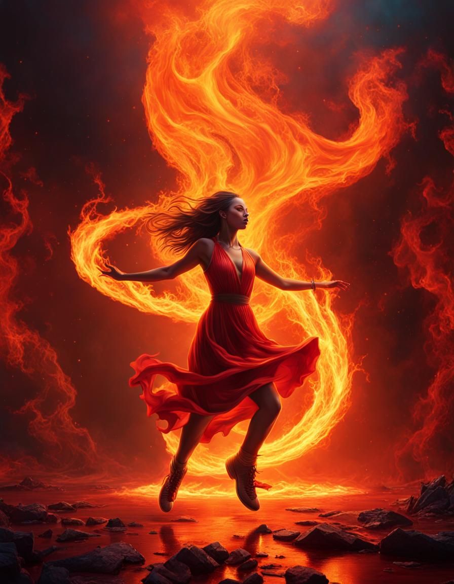 Hell Dance II💃🔥 - AI Generated Artwork - NightCafe Creator