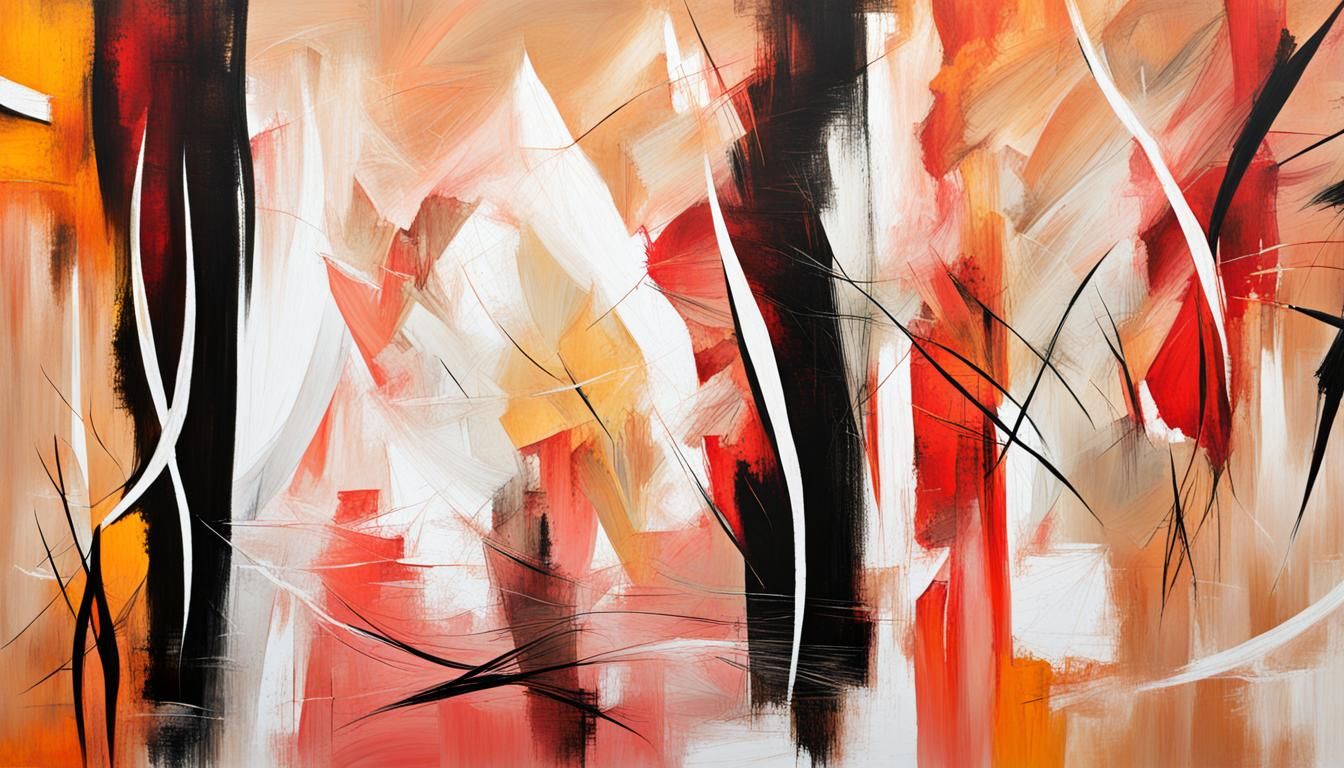 seedpod abstract painting - AI Generated Artwork - NightCafe Creator