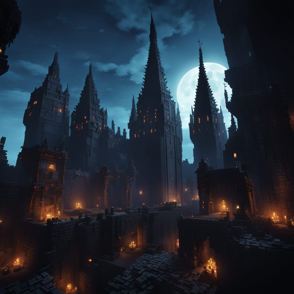 A Medieval Minecraft Blackstone Empire