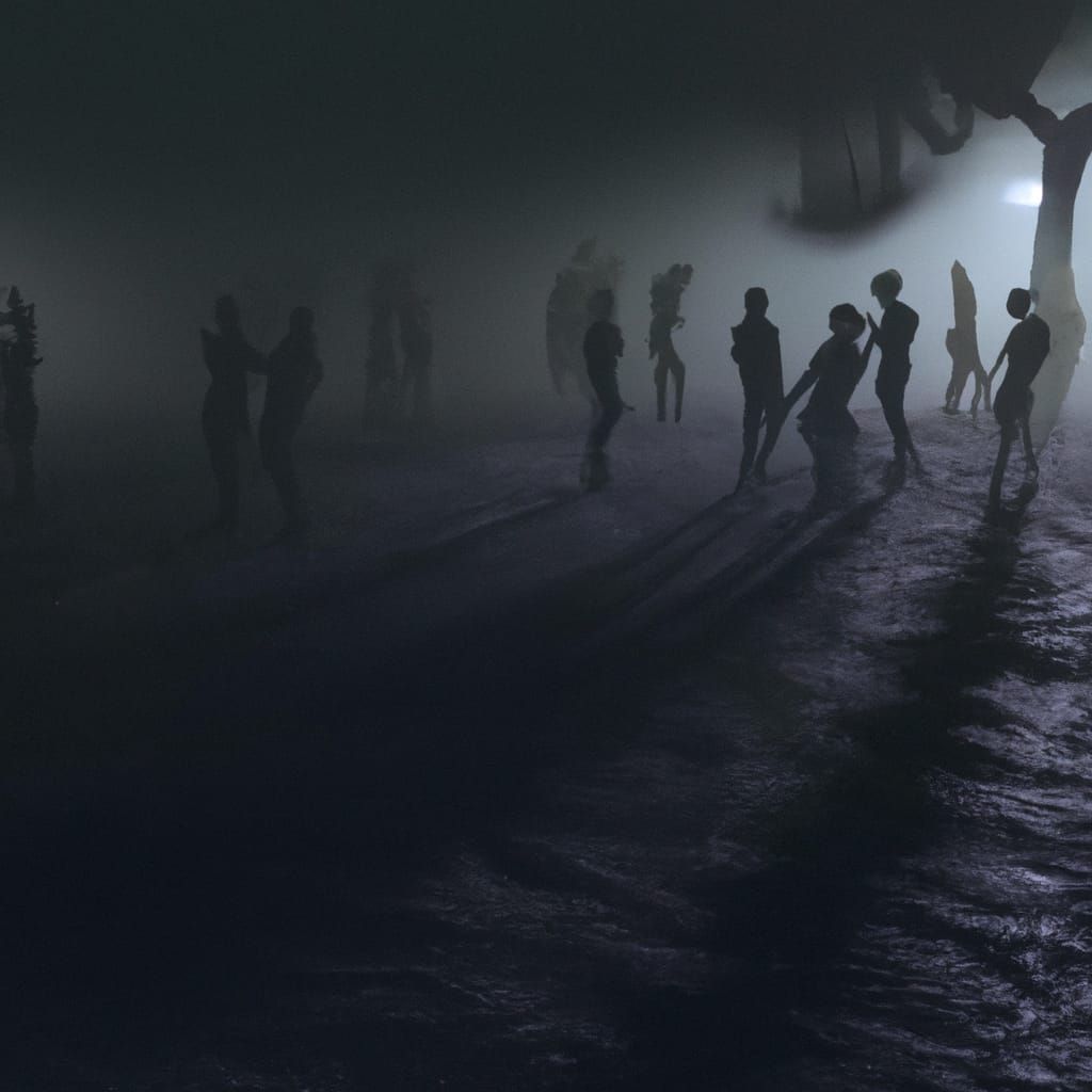 Shadow Party - AI Generated Artwork - NightCafe Creator