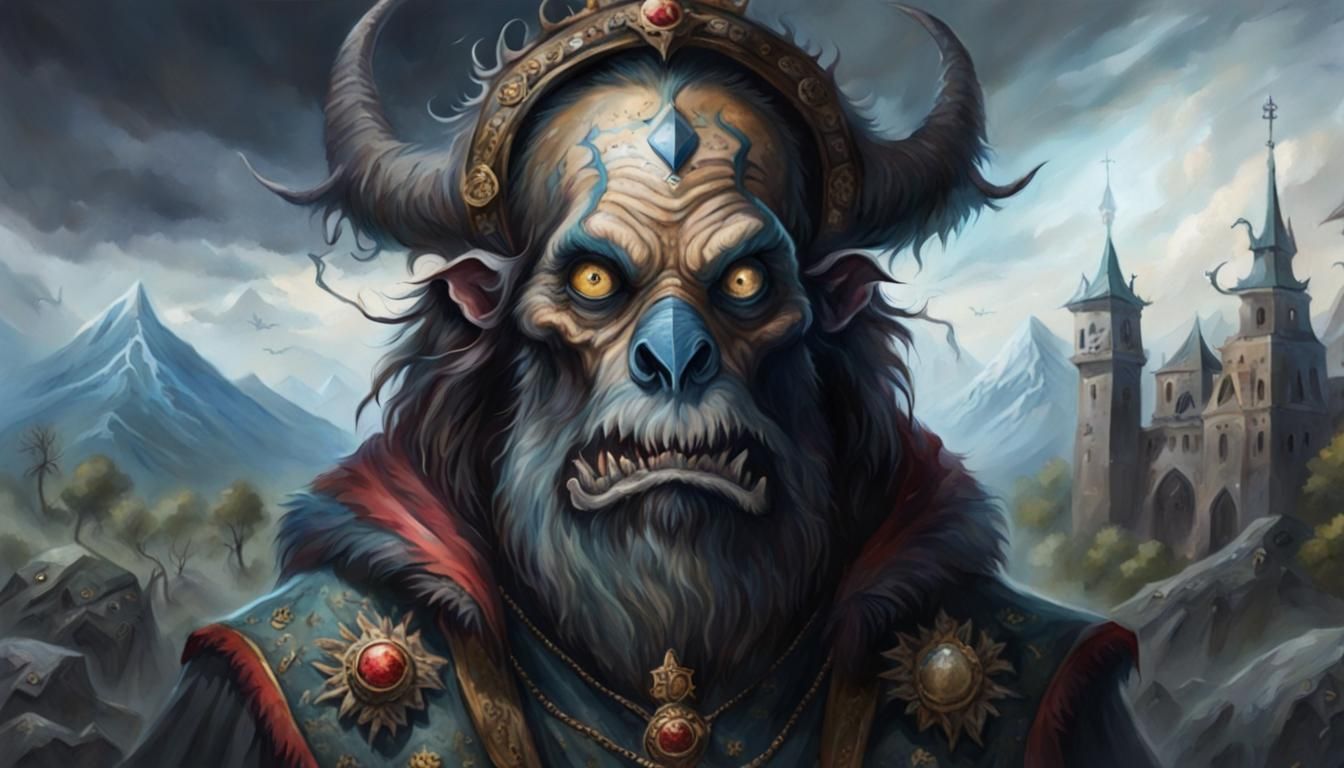 WEIRDVILLE CREATURE LORD-MAYOR 9 - AI Generated Artwork - NightCafe Creator