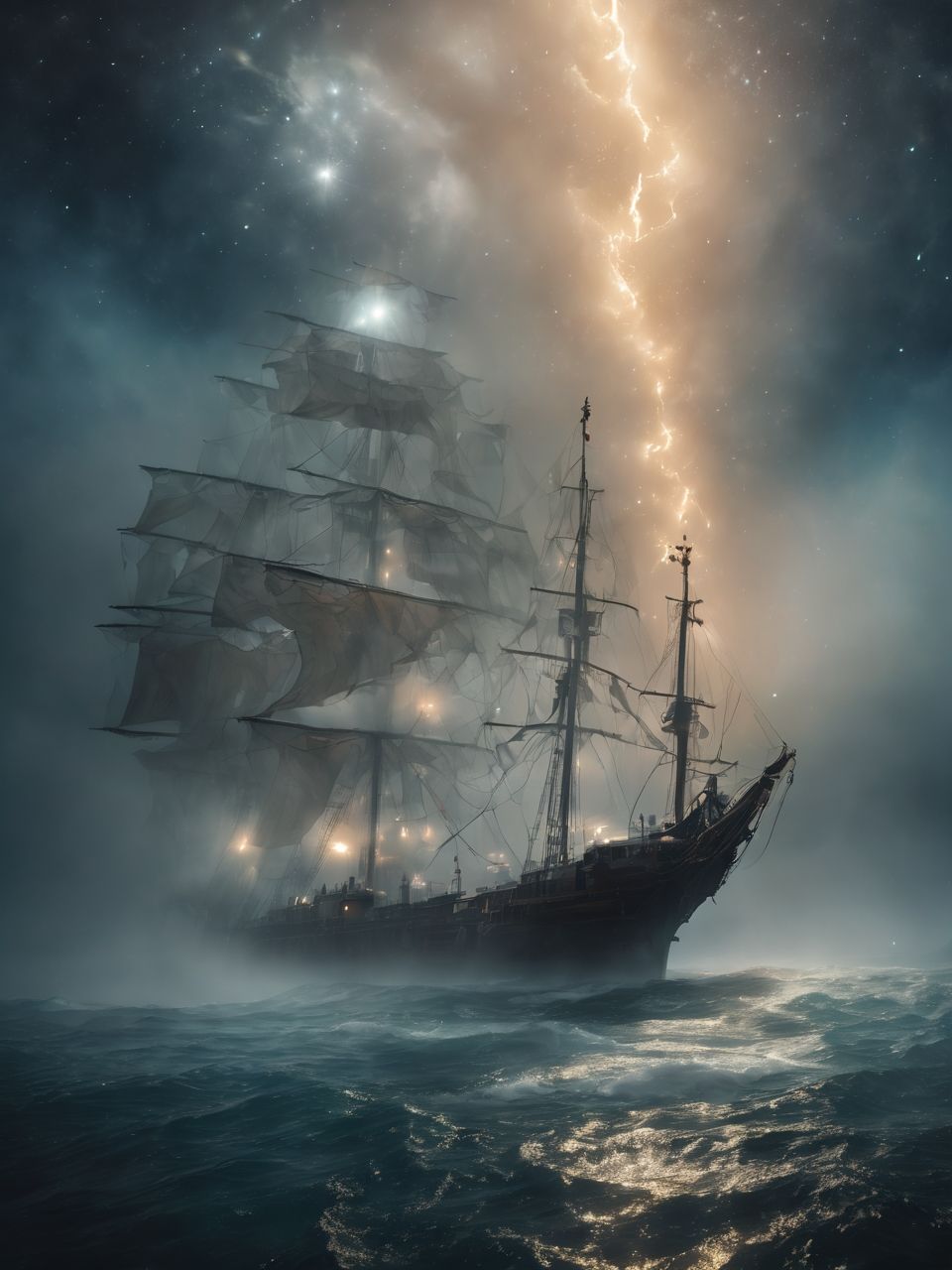 Latający Holender - AI Generated Artwork - NightCafe Creator