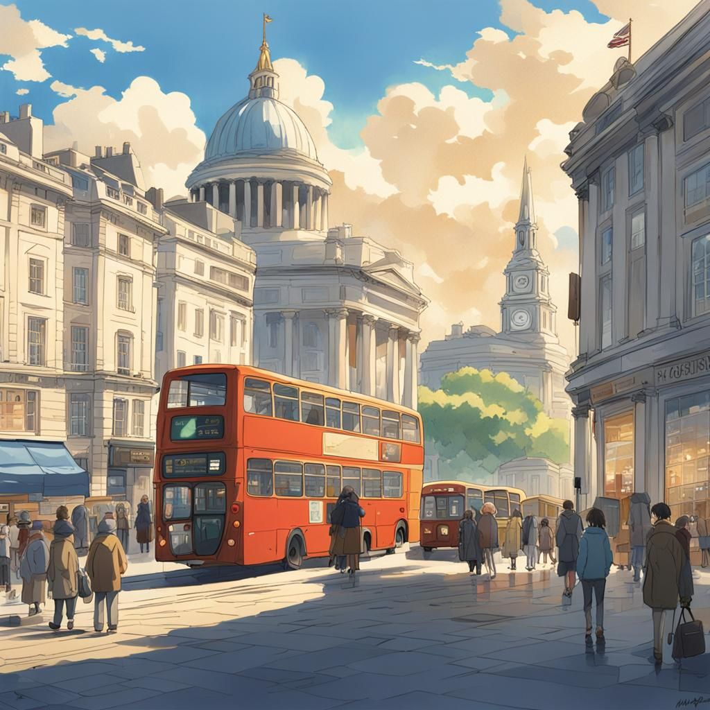 London - AI Generated Artwork - NightCafe Creator