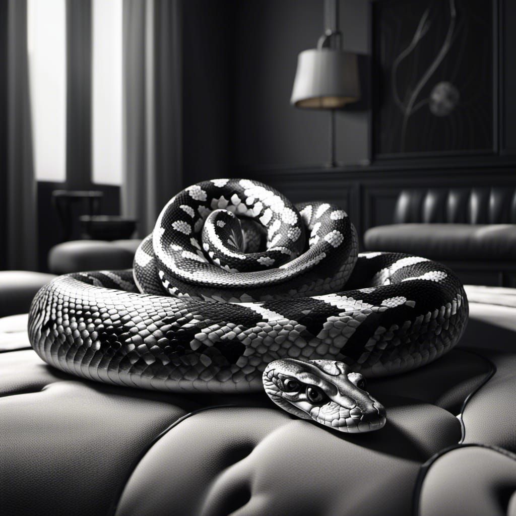 Jo is a sophisticated python - AI Generated Artwork - NightCafe Creator