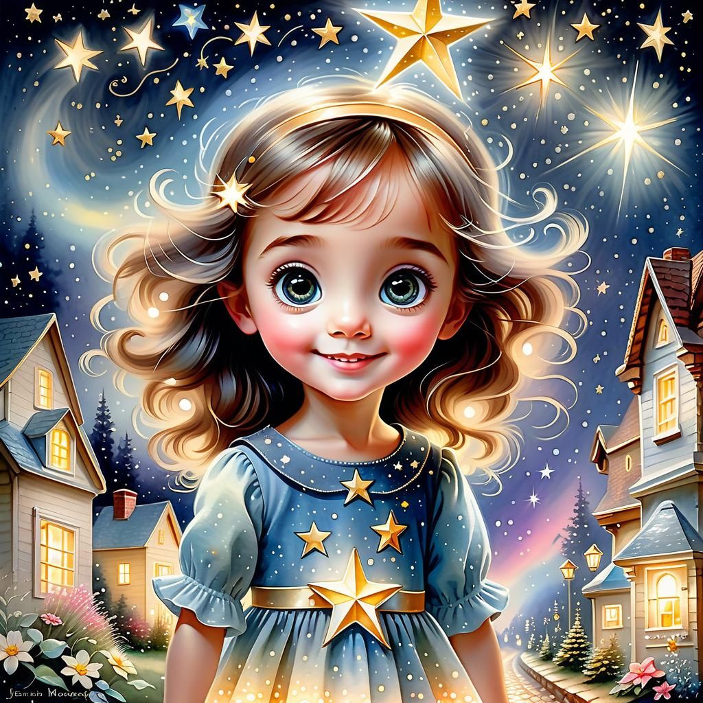 twinkle twinkle little star - AI Generated Artwork - NightCafe Creator