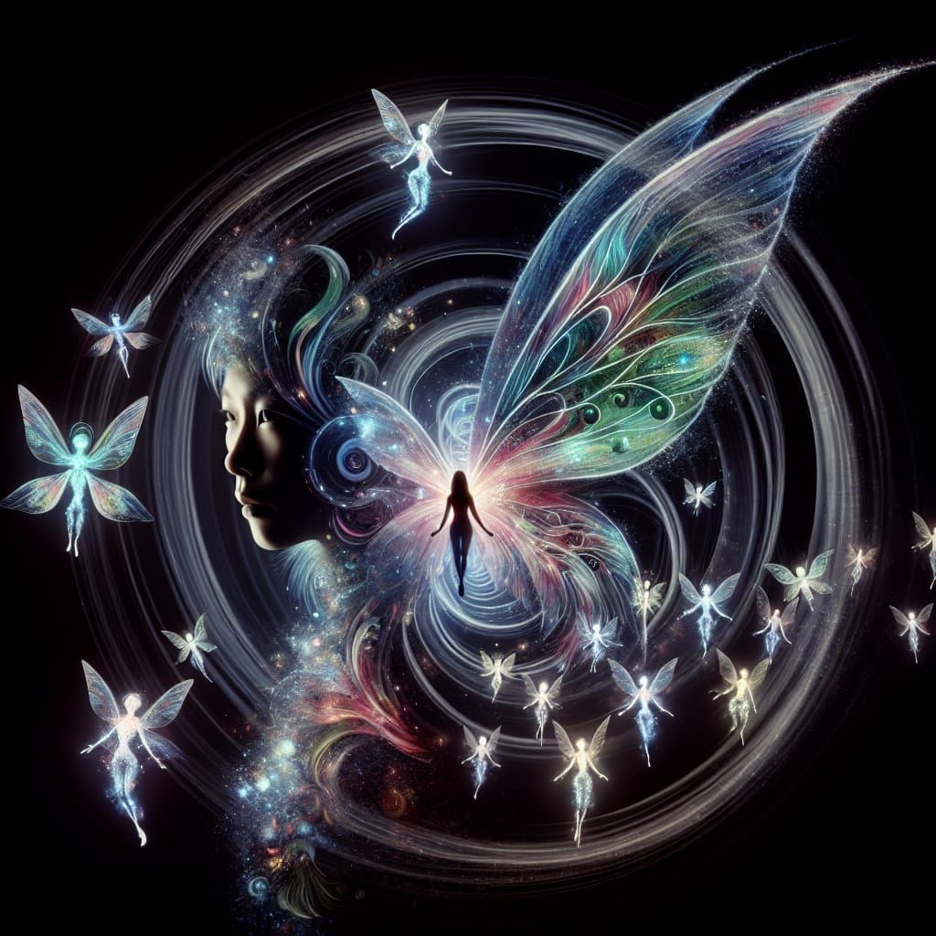 Double exposure: sentinel at the portal