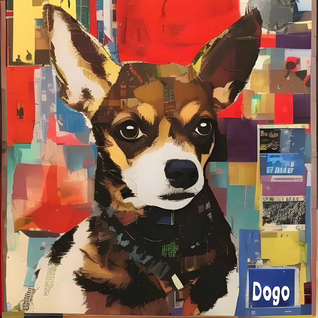 Collage 𝗗𝗼𝗴𝗼 - AI Generated Artwork - NightCafe Creator