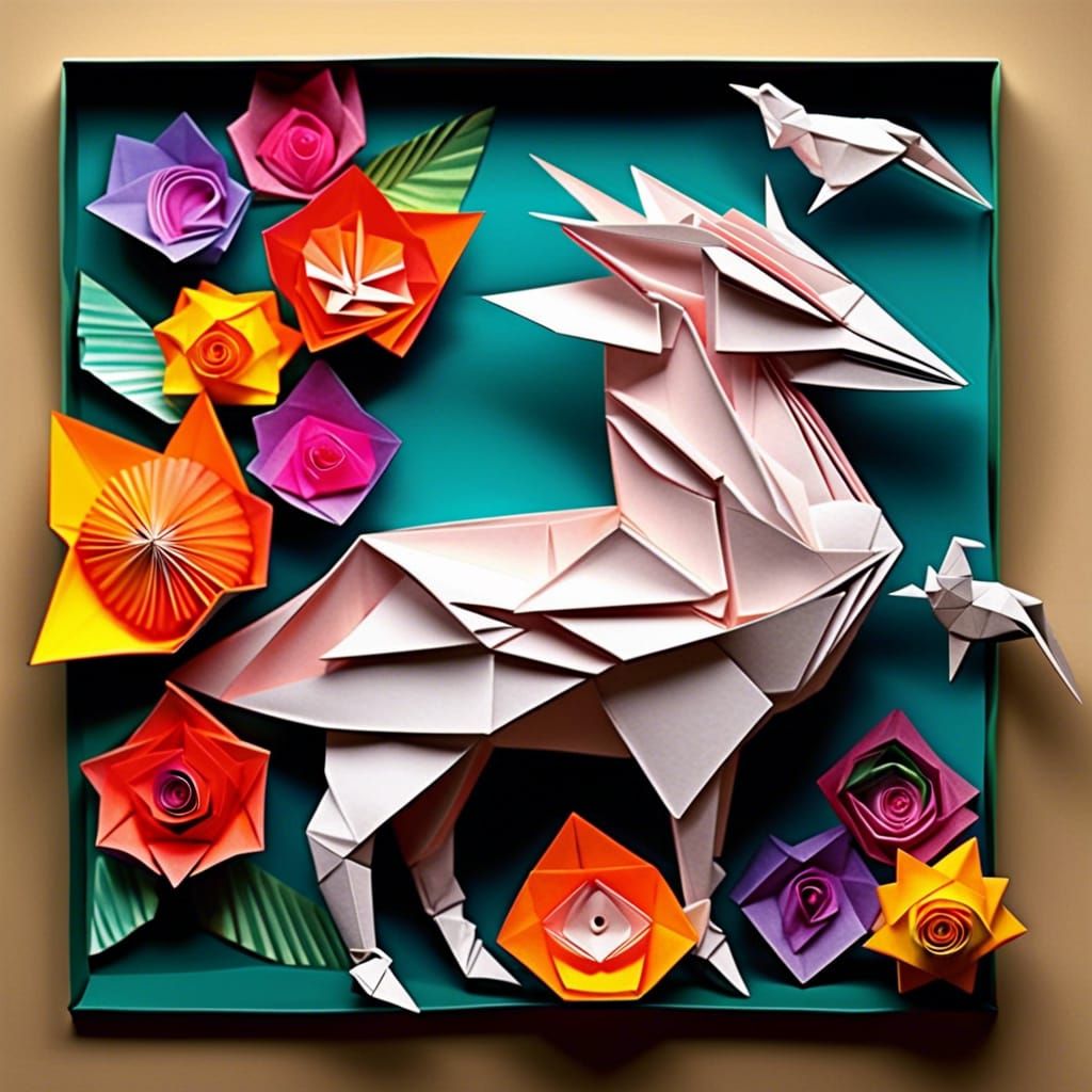 intricate flowers, roses, moonflowers, whimsical animals, the art of ...