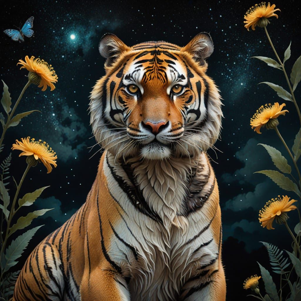 Tiger at Night - Tiger at Night