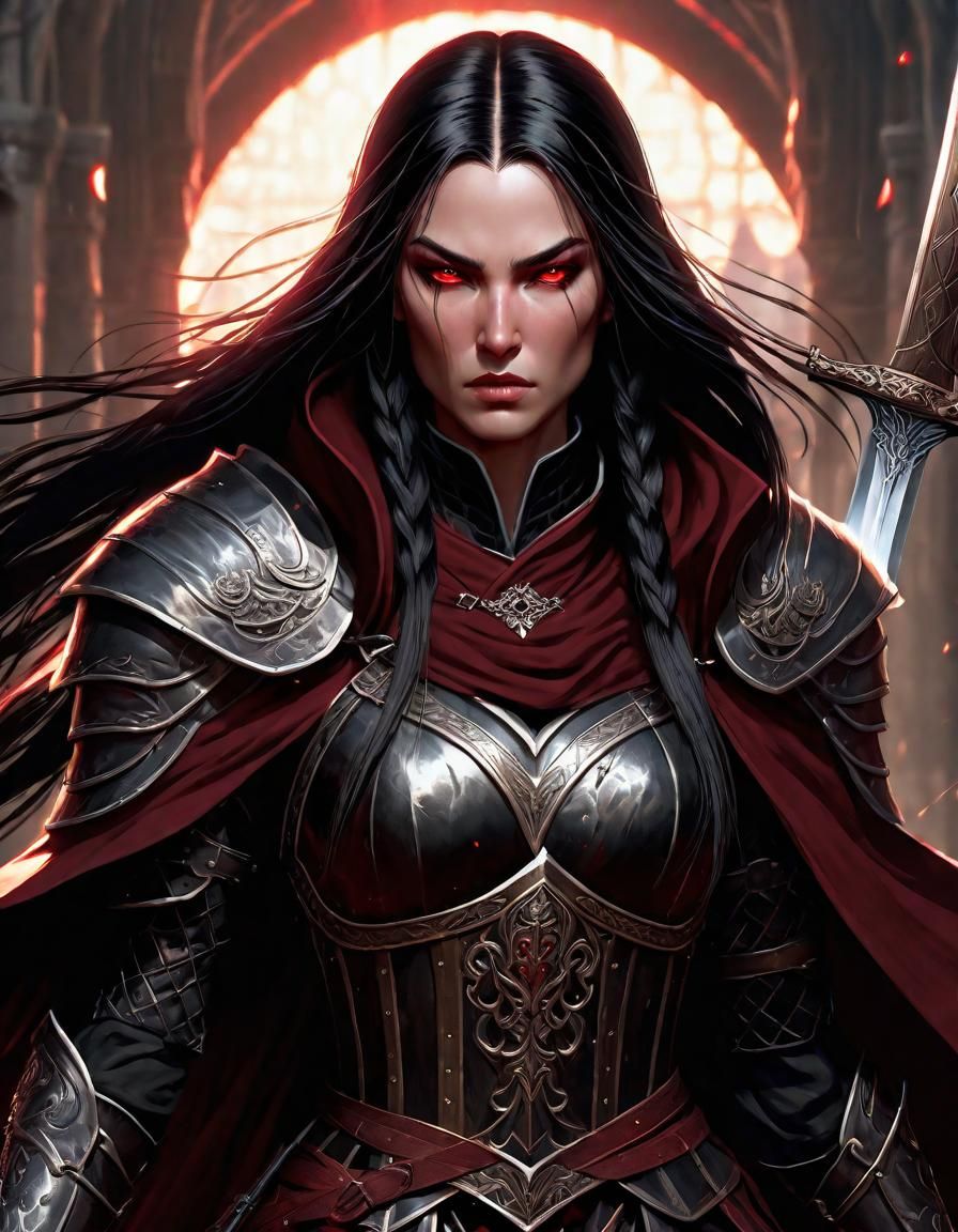 Reva, Goddess of Vengeance - AI Generated Artwork - NightCafe Creator