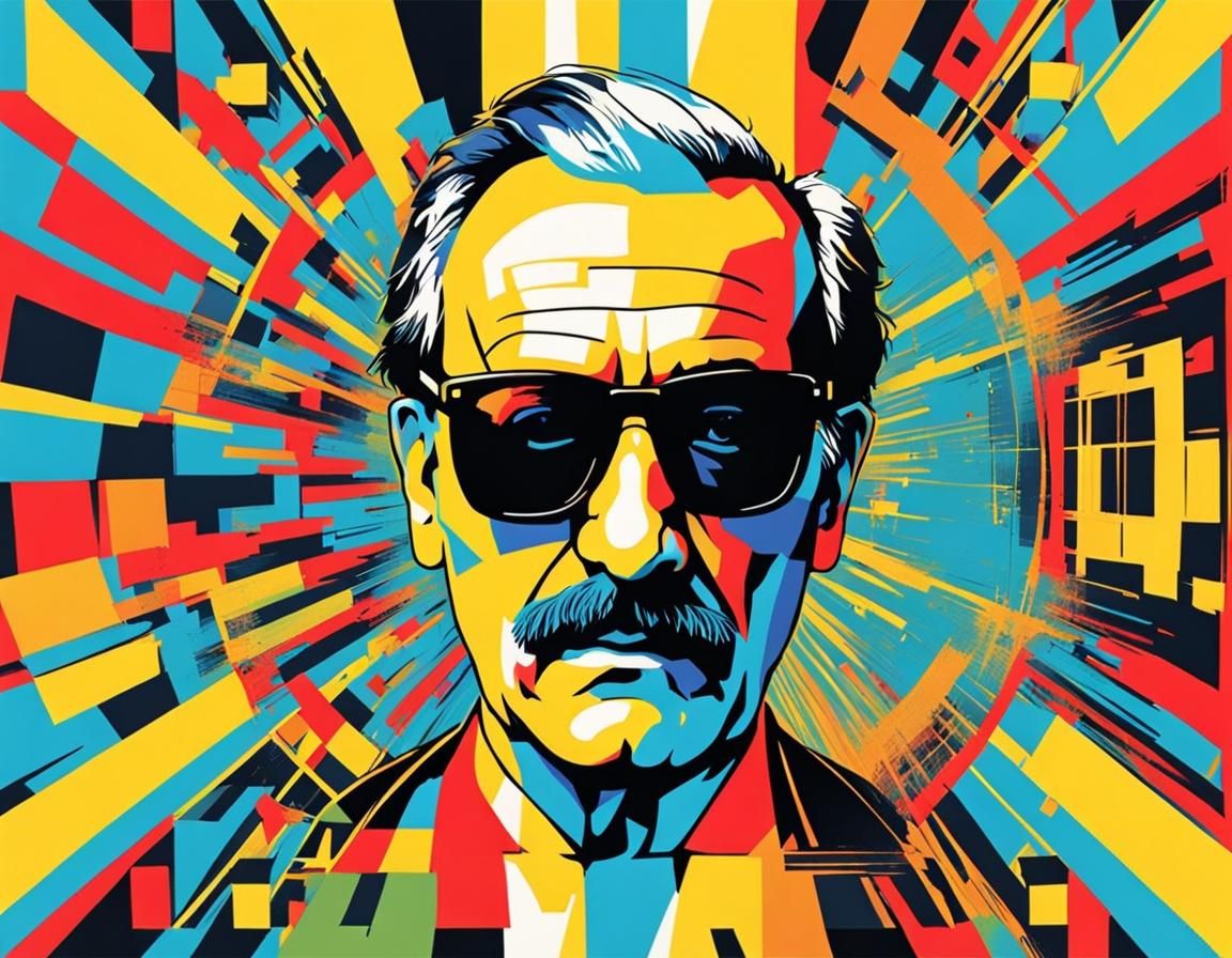 David Davidson Pop Art II - AI Generated Artwork - NightCafe Creator