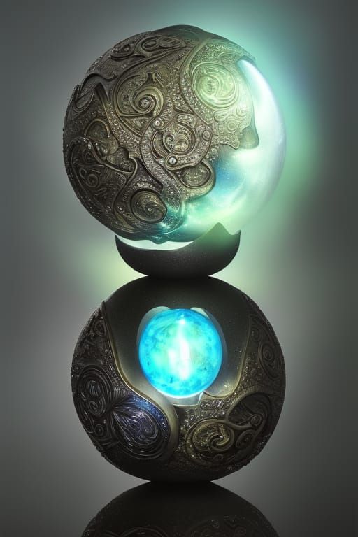 Magic Orbs - AI Generated Artwork - NightCafe Creator