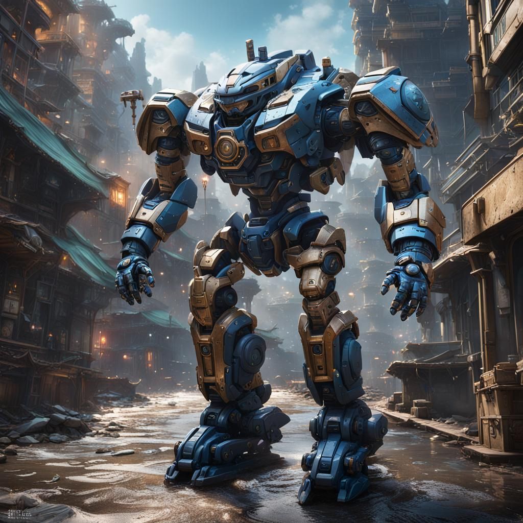 Hyper-realistic mecha Chimecho - AI Generated Artwork - NightCafe Creator