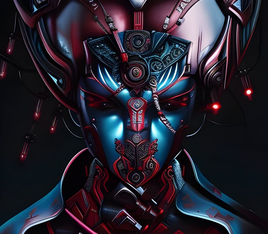 Ghost in the Shell - AI Generated Artwork - NightCafe Creator