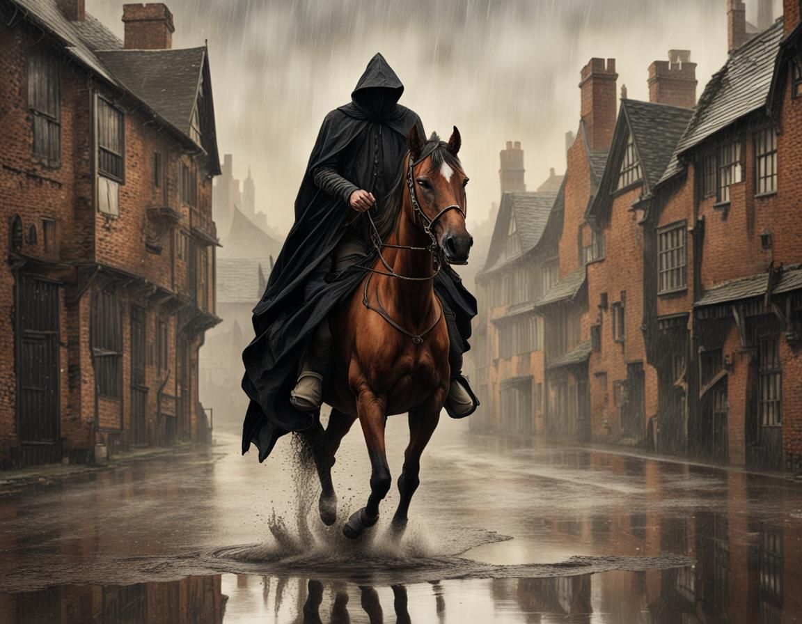 The Cloaked Stranger, v2 - AI Generated Artwork - NightCafe Creator