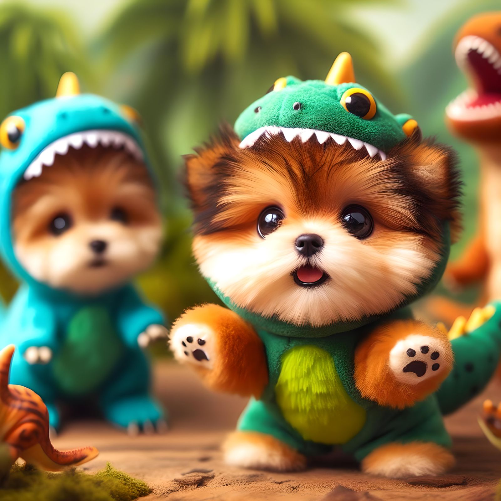 Jurassic Bark - AI Generated Artwork - NightCafe Creator