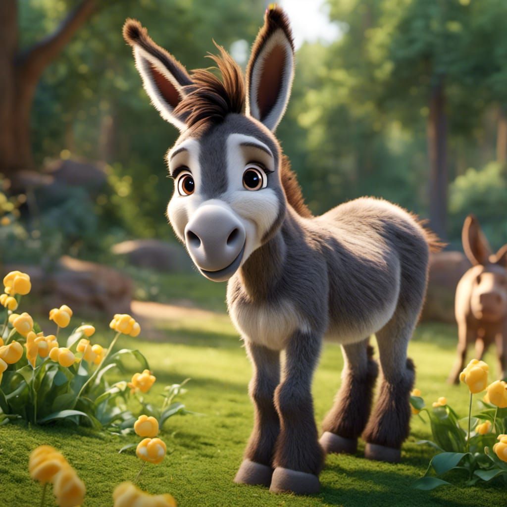 donkey - AI Generated Artwork - NightCafe Creator