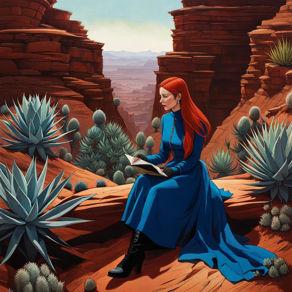 Shallan Davar (Stormlight Archive) - AI Generated Artwork - NightCafe Creator