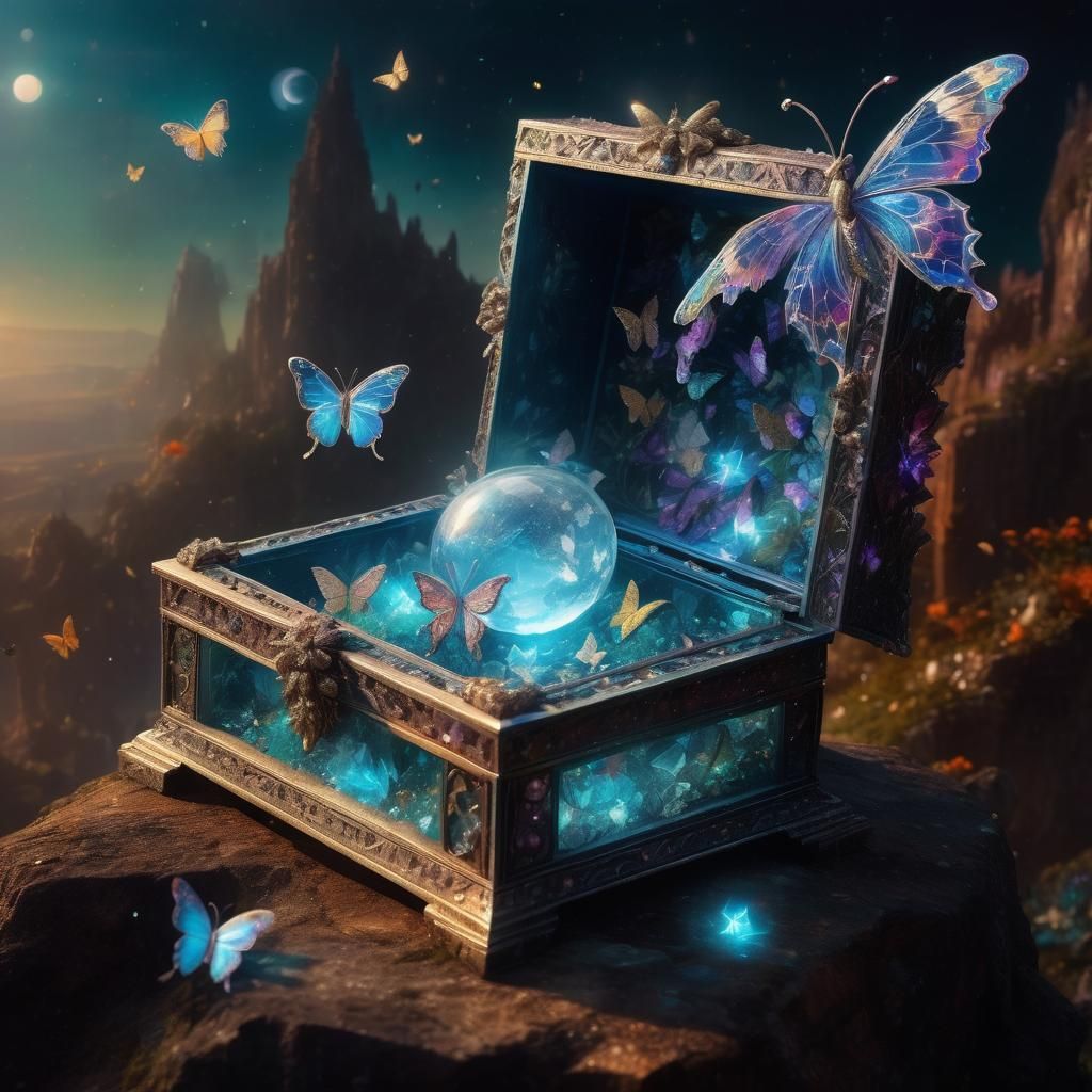 Magic box (1/4) - AI Generated Artwork - NightCafe Creator