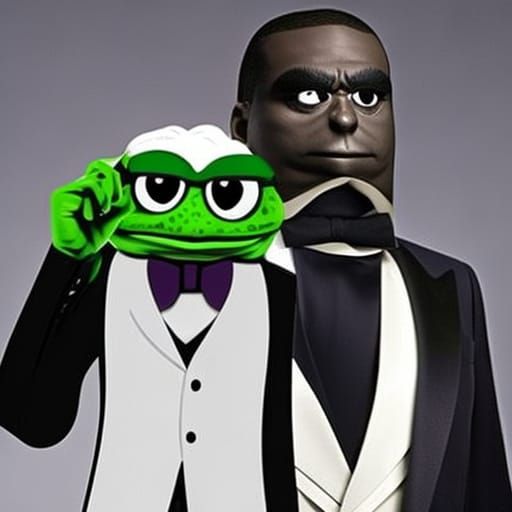 Lebron Jame and The Frogg - AI Generated Artwork - NightCafe Creator