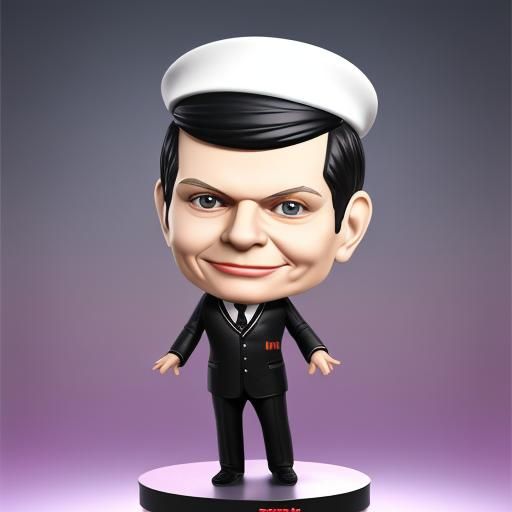 Eduard Khil bobblehead, rejected - AI Generated Artwork - NightCafe Creator
