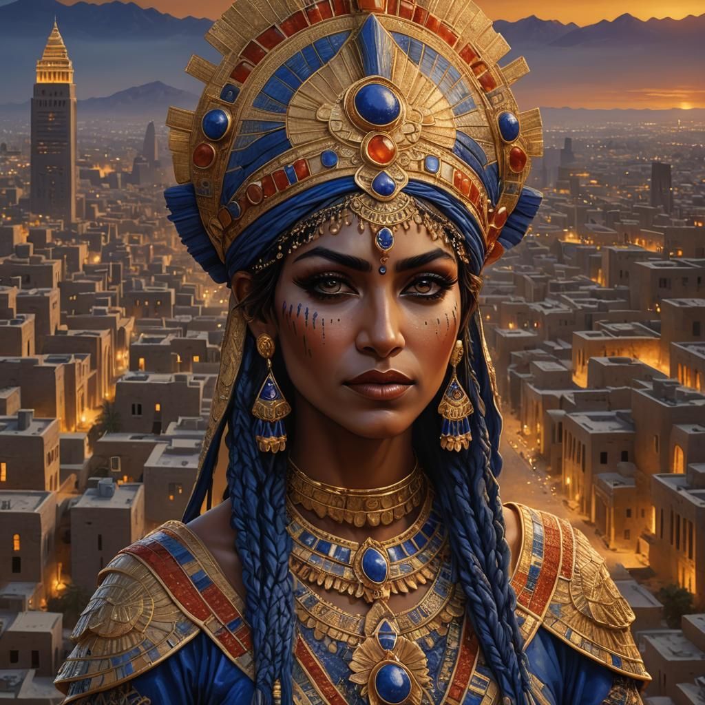 Mamitu - Eternal Goddess of Mesopotamia in Modern Babylonian...