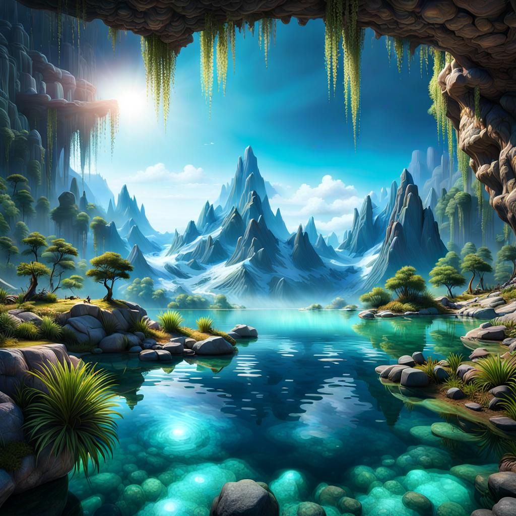 Oasis - AI Generated Artwork - NightCafe Creator