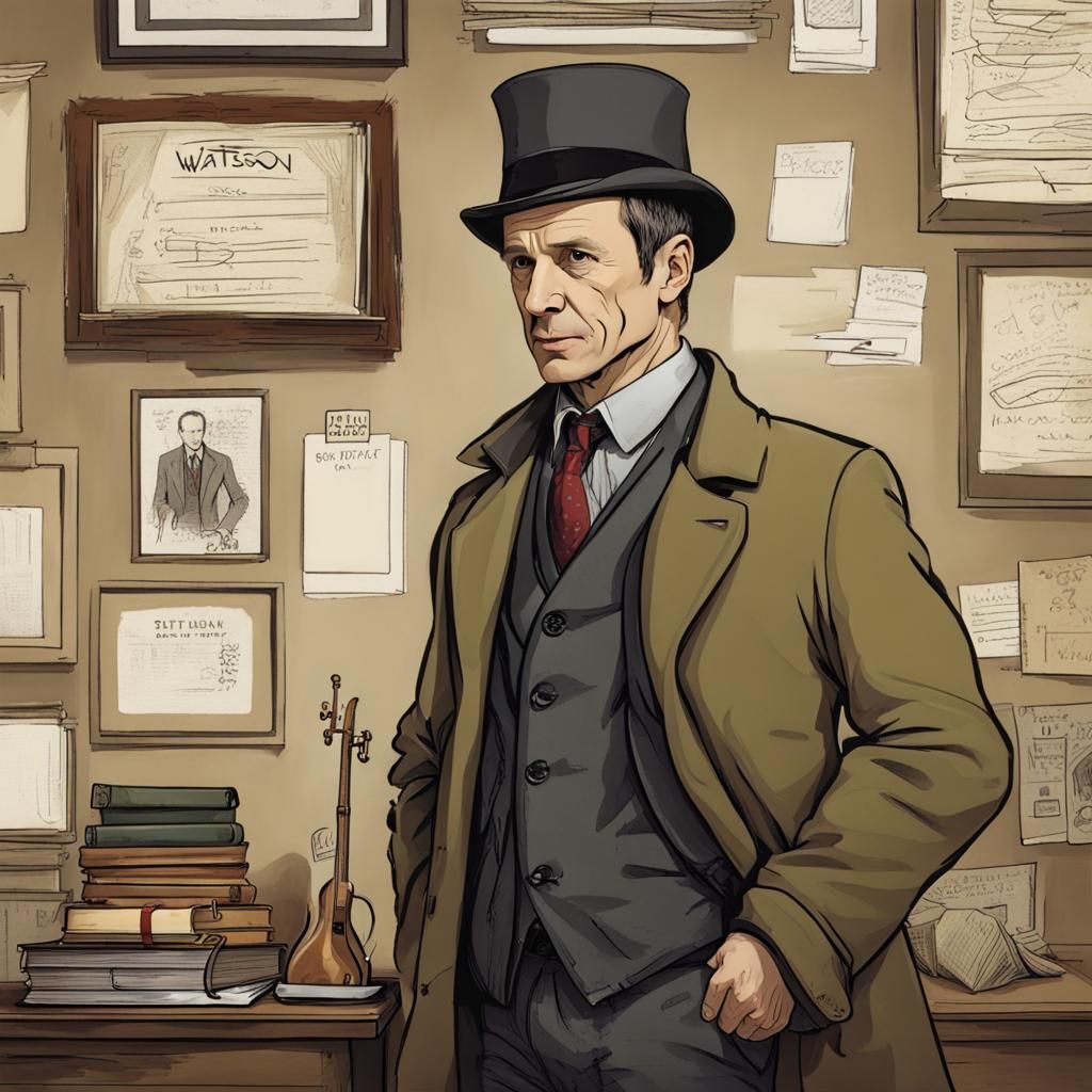elementary my dear watson - AI Generated Artwork - NightCafe Creator