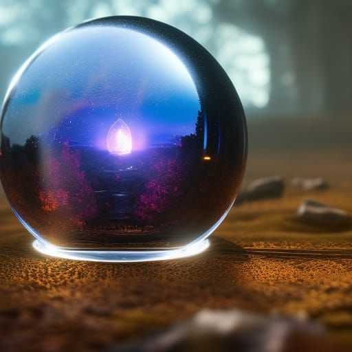 Magic Orb Portal - AI Generated Artwork - NightCafe Creator
