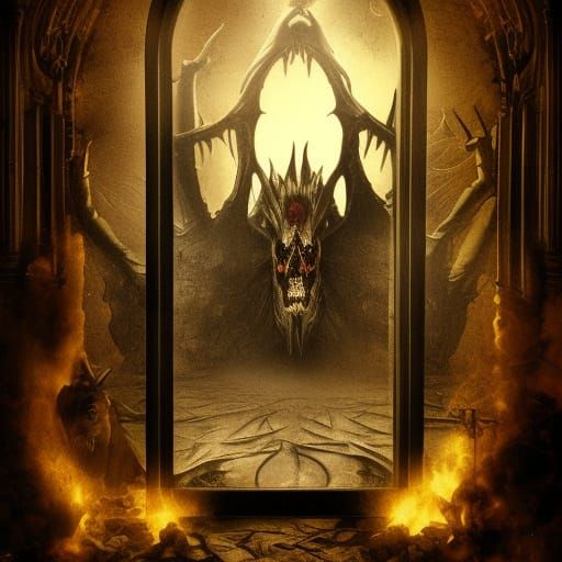 welcome to the hellscape - AI Generated Artwork - NightCafe Creator