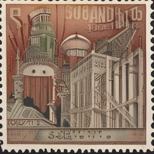 My Stamp Collection #2 - AI Generated Artwork - NightCafe Creator