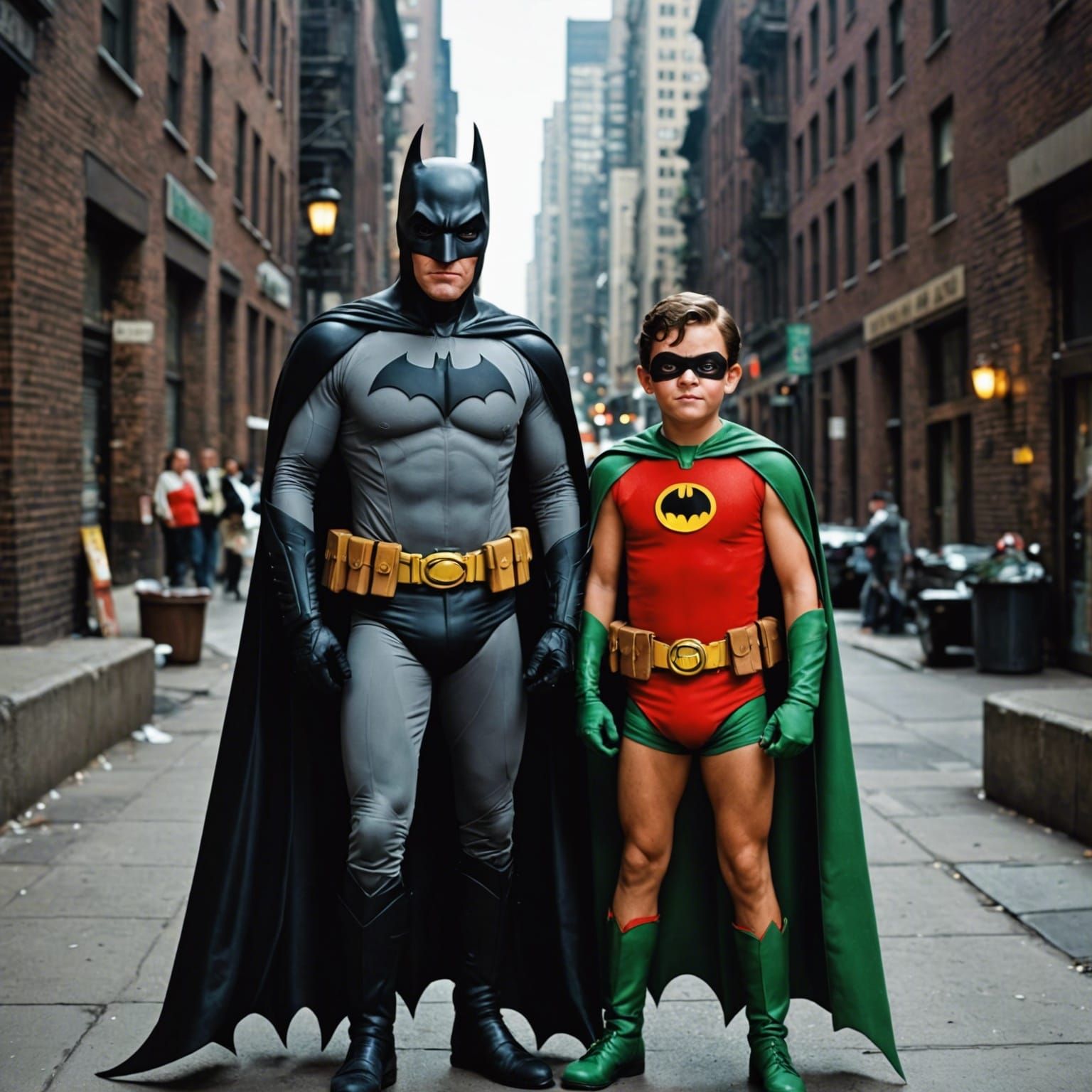 Batman and Robin - AI Generated Artwork - NightCafe Creator