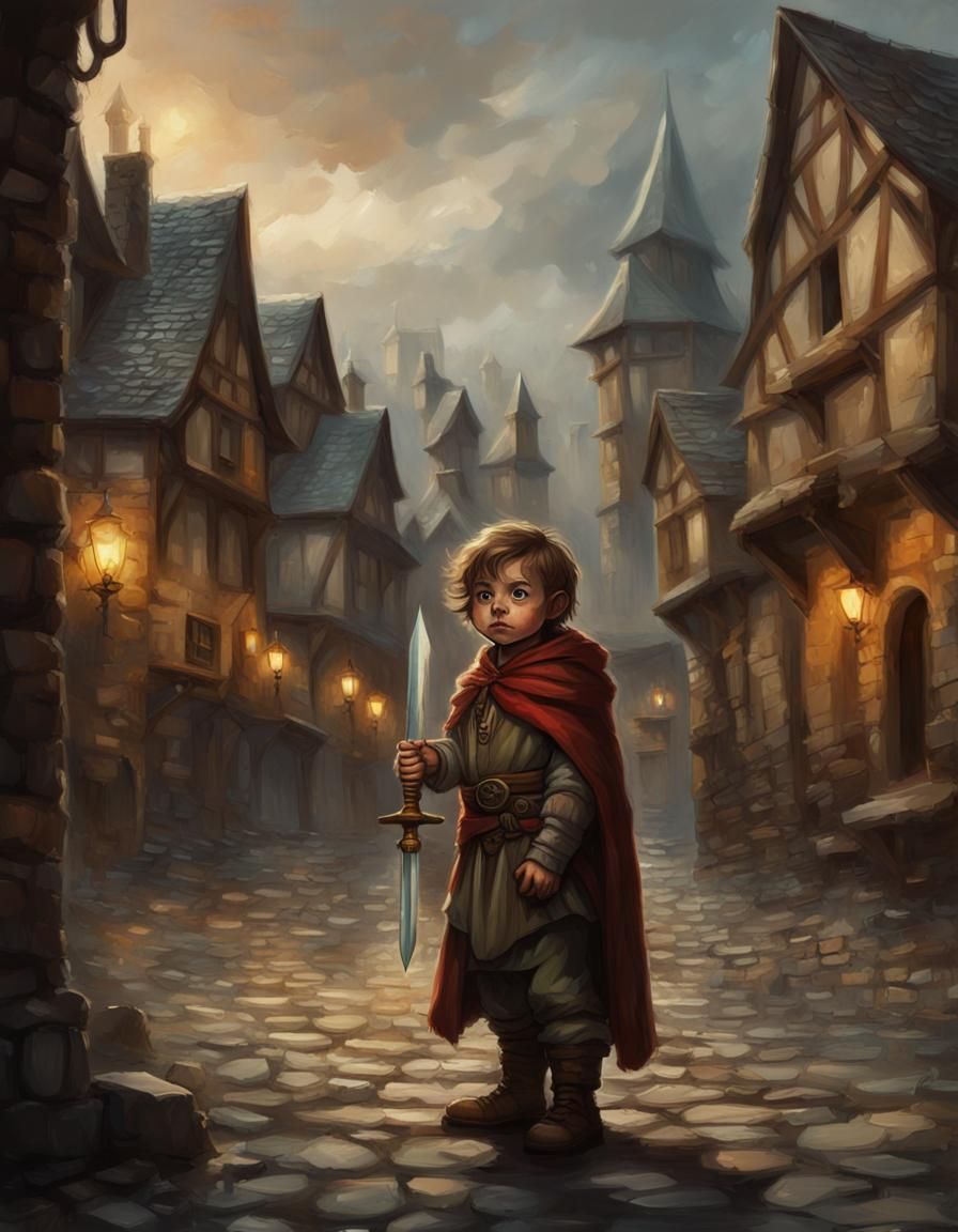 D&D Halfling - AI Generated Artwork - NightCafe Creator
