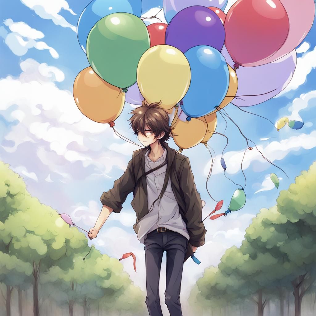 Balloons! - AI Generated Artwork - NightCafe Creator