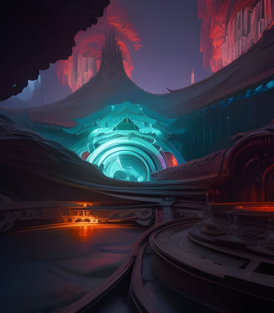 In the Deep Ancients - AI Generated Artwork - NightCafe Creator