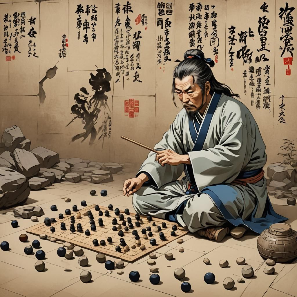 Baduk 2 - AI Generated Artwork - NightCafe Creator