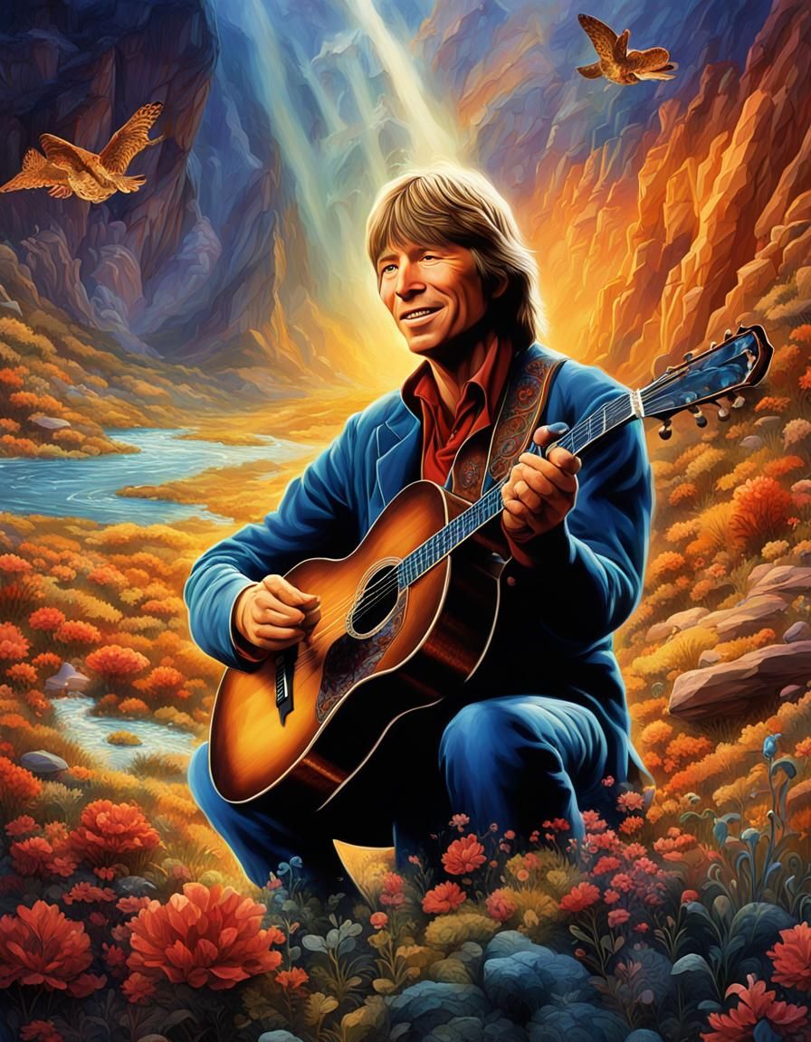 John Denver - AI Generated Artwork - NightCafe Creator